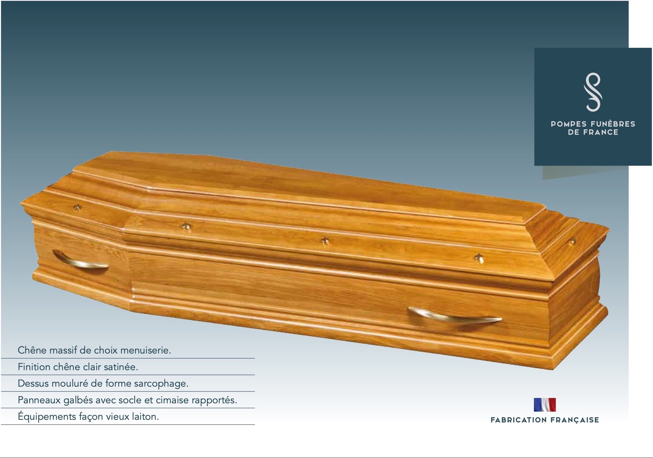 Nos cercueils inhumation - POMPES FUNÈBRES DE FRANCE Lyon